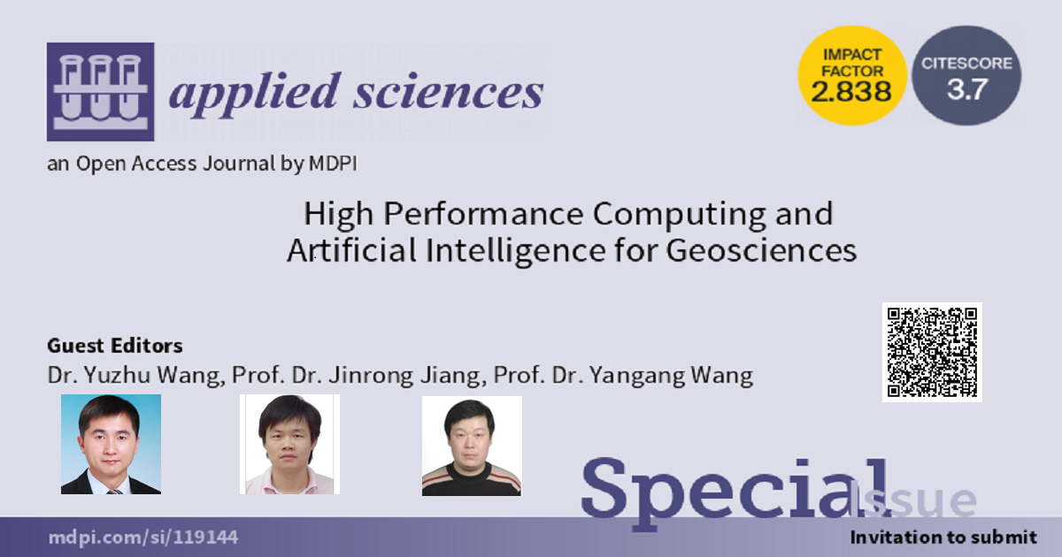 Applied Sciences | Special Issue : High Performance Computing and Artificial Intelligence for ...